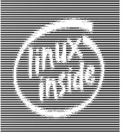 Linux Inside .... in ASCII by damianfossi on DeviantArt