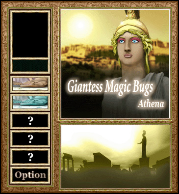 Giantess Magic Bugs Athena - Browser Game by yellowfeather on DeviantArt