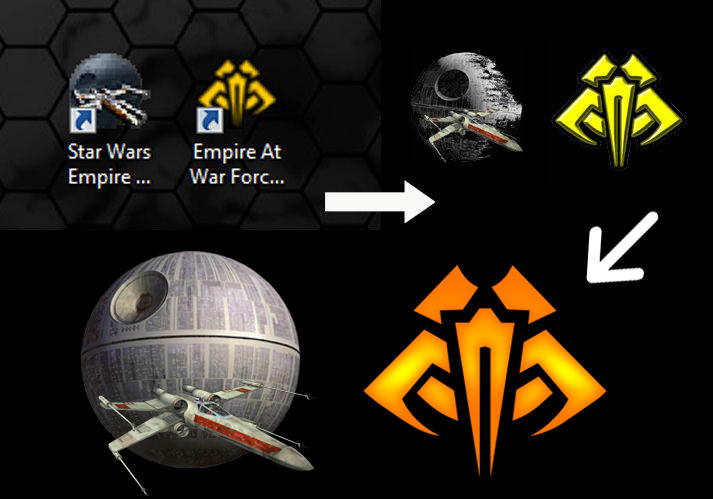 Star Wars Empire At War + Expansion Icons by chiefflash15 on DeviantArt