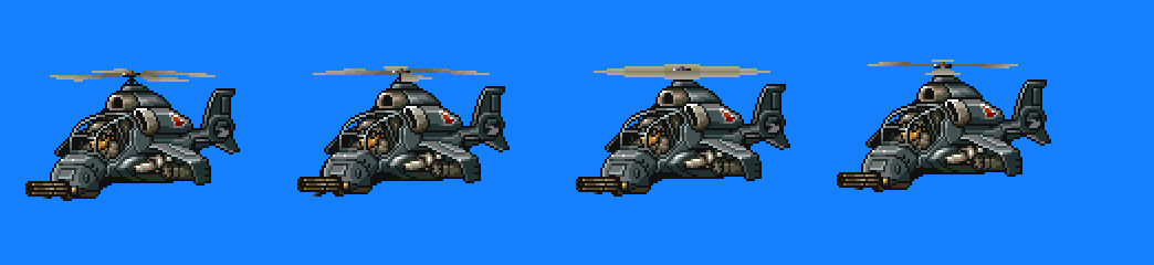 Fire Imp Advanced Support Helicopter Sprite Sheet by DanteWreckmen-999 ...