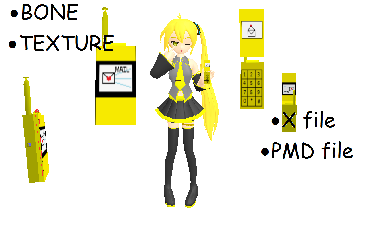 MMD- Neru Akita's Phone by DEN2NeruAkita on DeviantArt