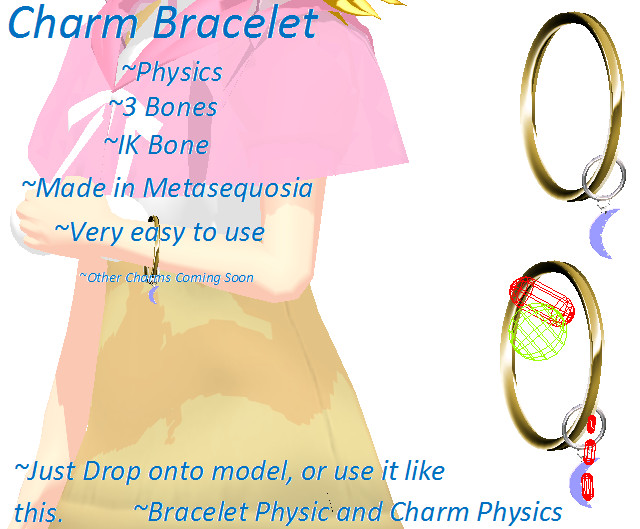MMD Charm Bracelet DOWNLOAD by DEN2NeruAkita on DeviantArt