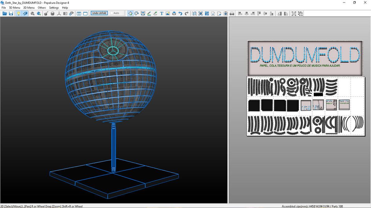 Death Star Papercraft by DUMDUMBOT on DeviantArt