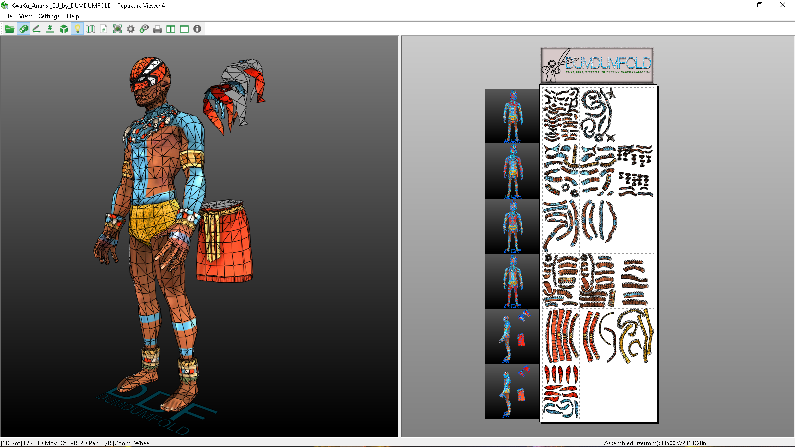 KwaKu Anansi SpiderMan Unlimited Papercraft by DUMDUMBOT on DeviantArt