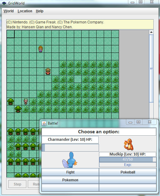 Pokemon in GridWorld by Hansenq on DeviantArt