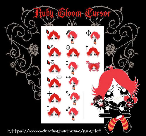 Ruby Gloom Cursor by Gontiel on DeviantArt