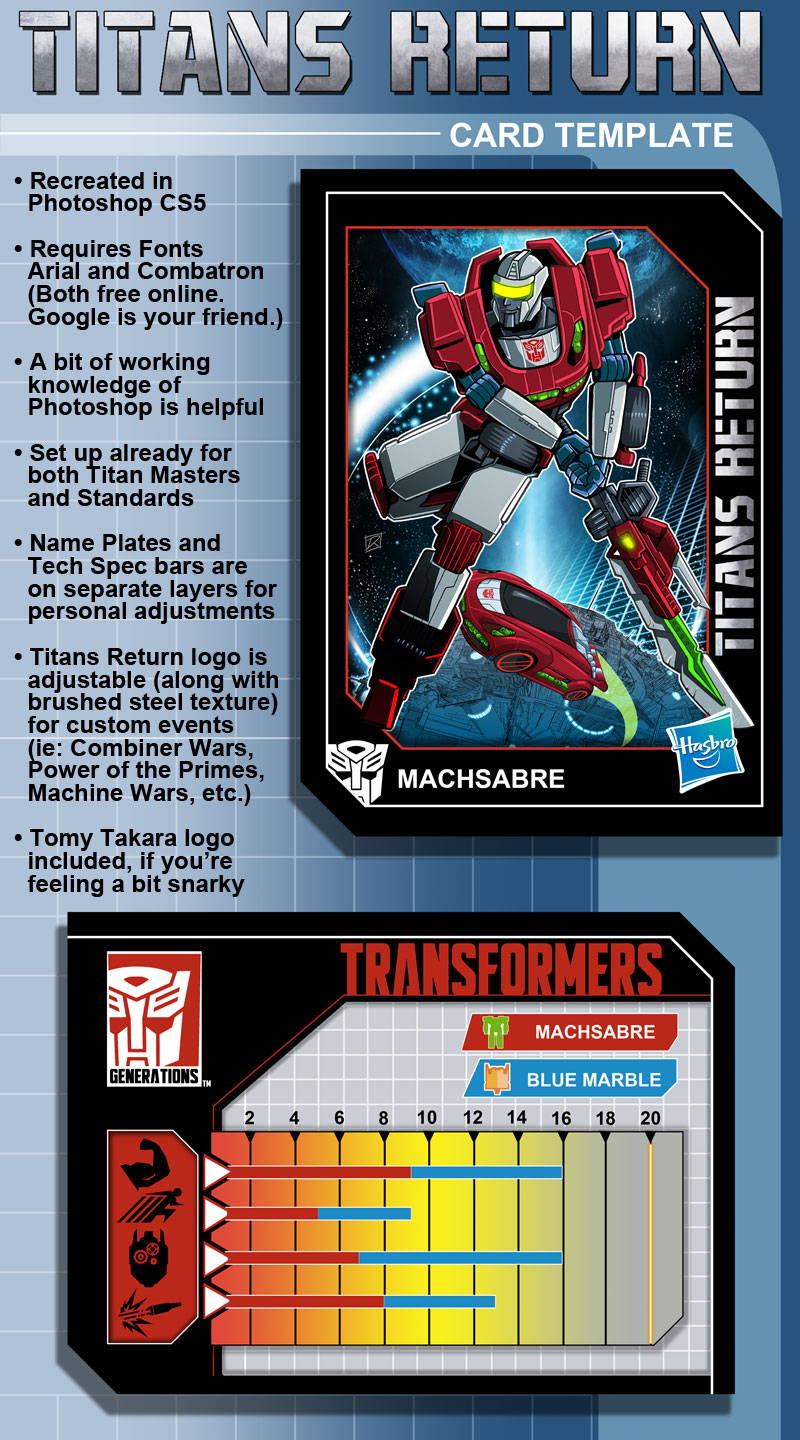 Titans Returns Card Template by MachSabre on DeviantArt