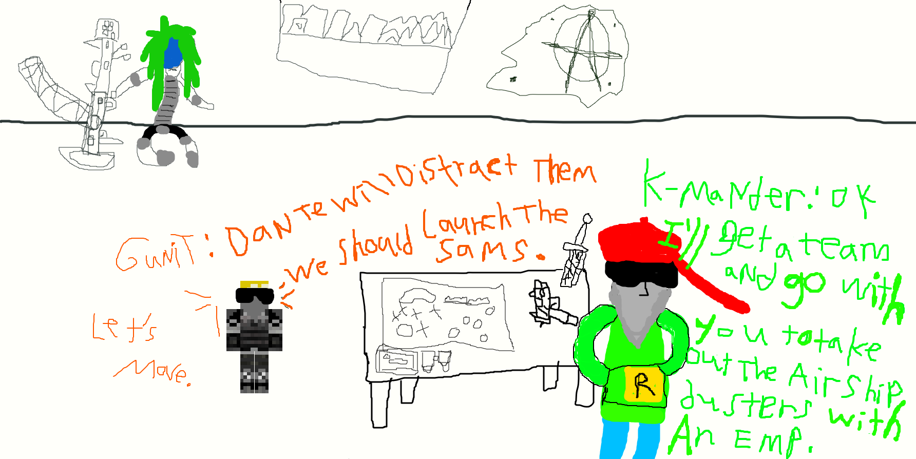 MeanWhile At HQ by BossG13 on DeviantArt