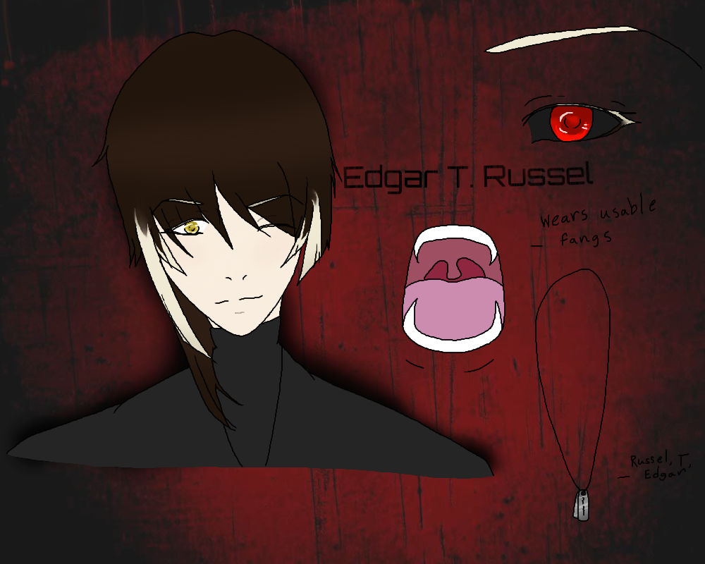 Edgar T Russel Tokyo Ghoul Oc By Bambiiie On Deviantart