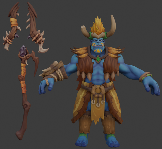 Grohk - paladins by jokerxjester on DeviantArt