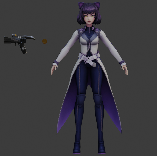 RWBY (Blake belladonna) paladins by jokerxjester on DeviantArt