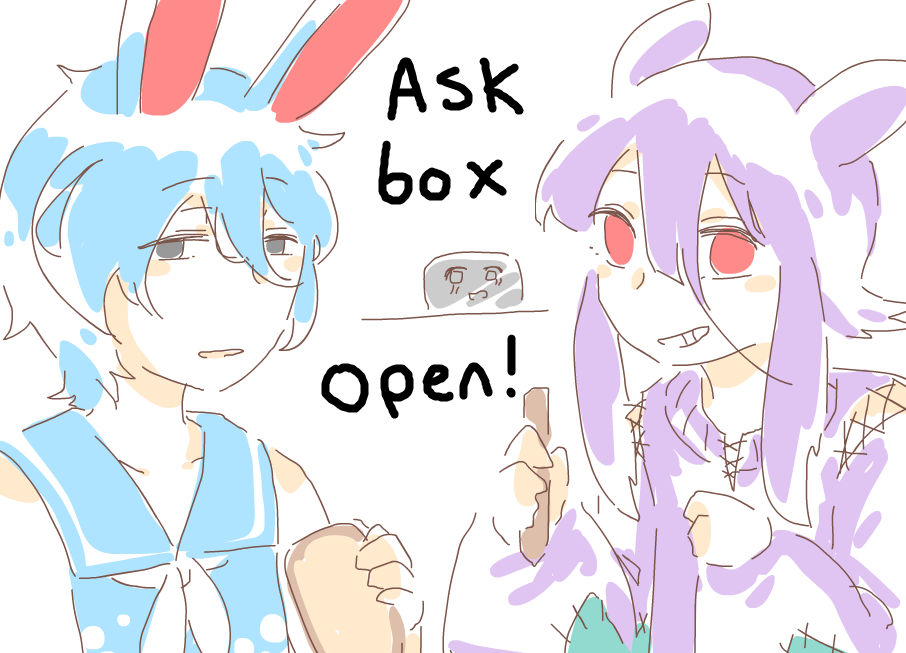 Ask box is open 4 by Kechuppika on DeviantArt