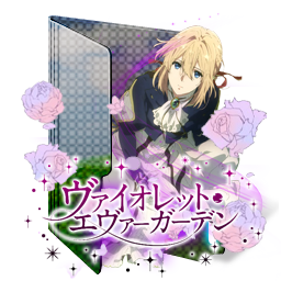 Violet Evergarden v3 Folder Icon by Kiddblaster on DeviantArt