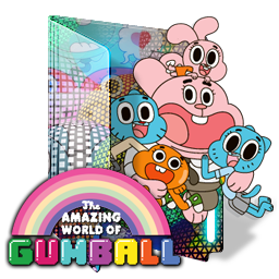 The Amazing World of Gumball Folder Icon by Kiddblaster on DeviantArt