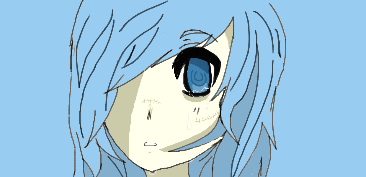 Blue is the sad color. by Shyann987 on DeviantArt