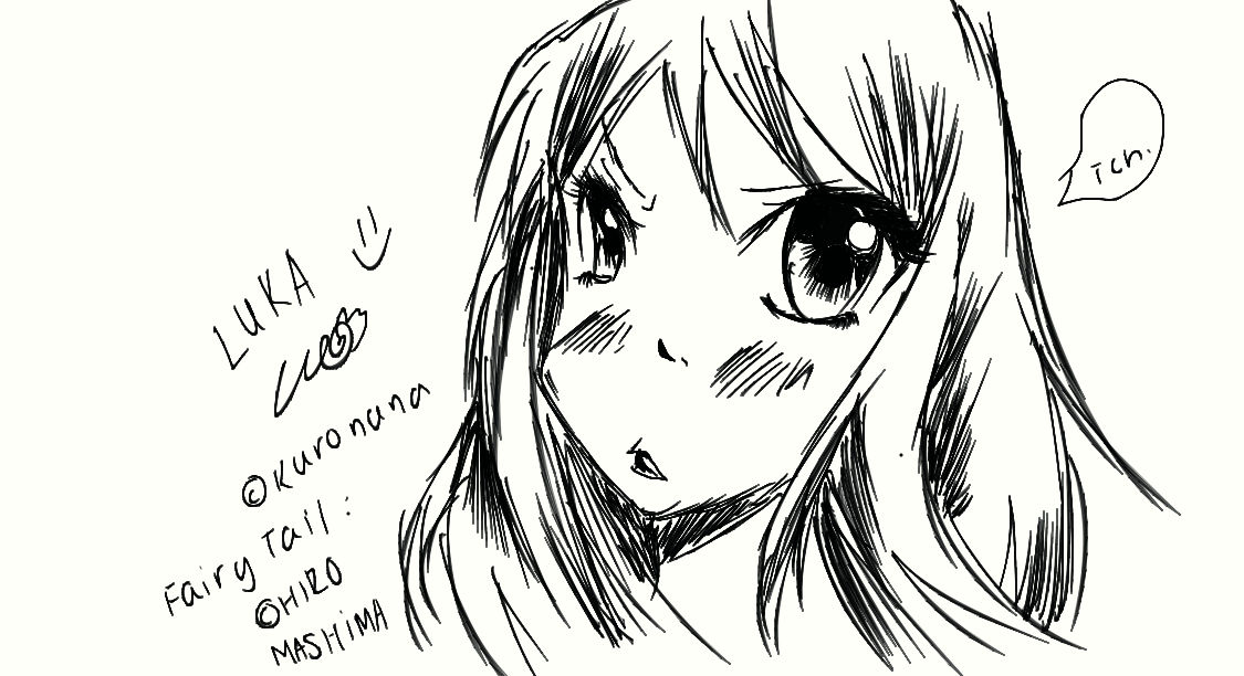 FT OC: luka sketch by kuronana on DeviantArt