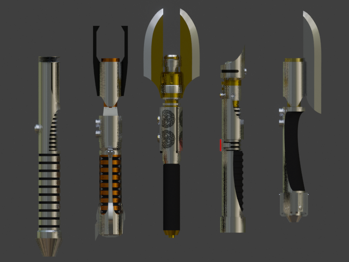Lightsaber Hilt Design Ideas