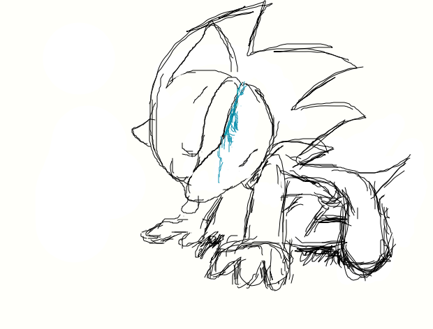 Sonic-cry by TrueBlue66 on DeviantArt