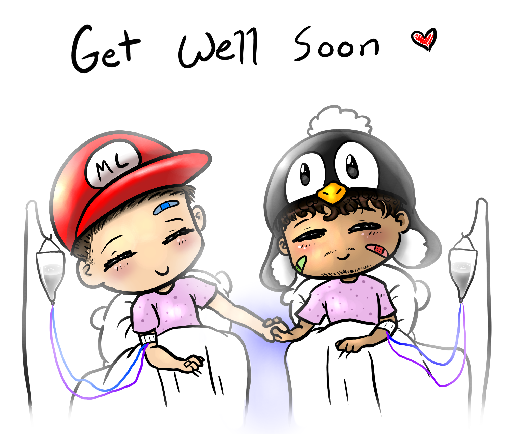 Get well soon Mini and Jay by ImagineSilver on DeviantArt