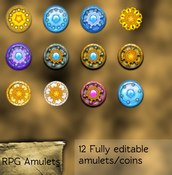 RPG Coins Set by LoversHorizon on DeviantArt