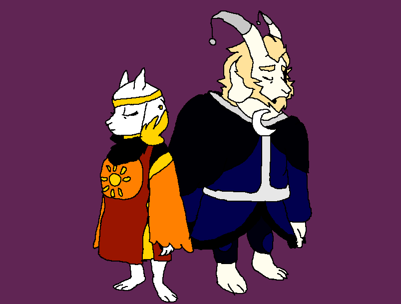New AU Galaxytale Toriel and Asgore design by BlastingShadow on DeviantArt
