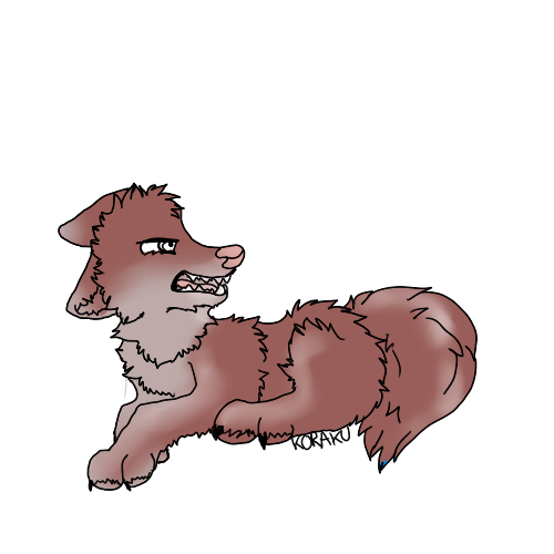 F2U Wolf Lineart by SUPREM-E on DeviantArt