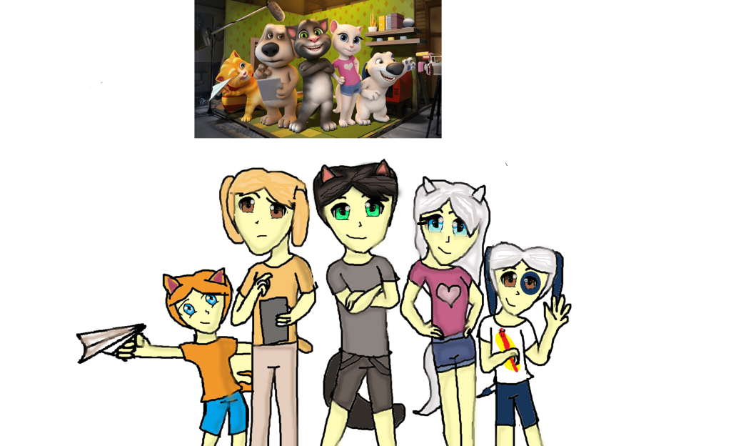 Talking Tom And Friends by MikuPie21 on DeviantArt