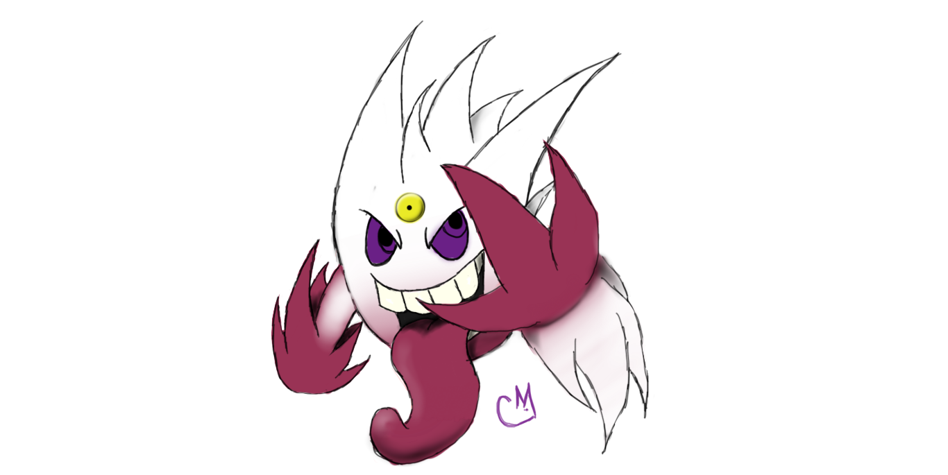 Shiny Mega Gengar by KawaiiBakaSnowBunny on DeviantArt