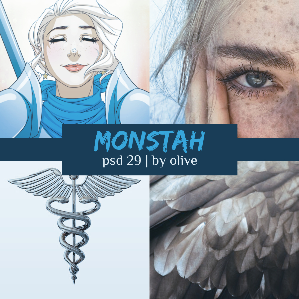 PSD 029: MONSTAH by ooollliiivvveee on DeviantArt