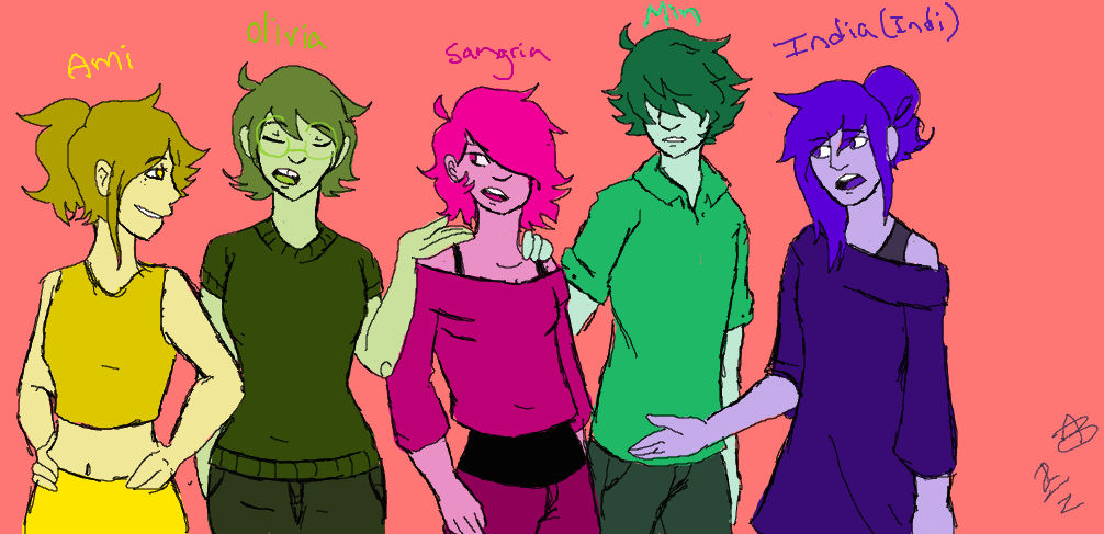 Color Character REVAMPS (2/2) by artisticWhimsy on DeviantArt