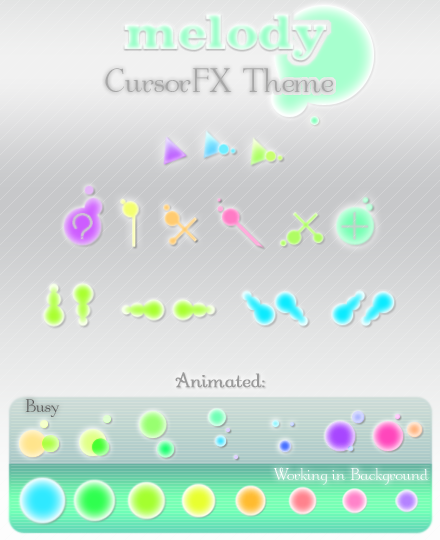 MeLoDy CursorFX Theme by kittenbella on DeviantArt
