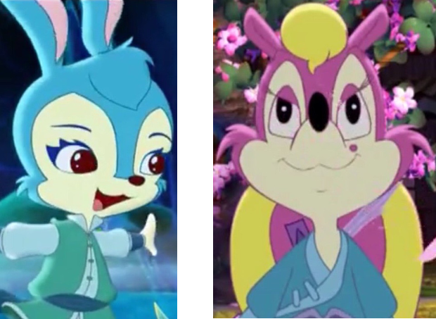 Cutie Comparison: Lantu vs Sally by Kaijufan97 on DeviantArt