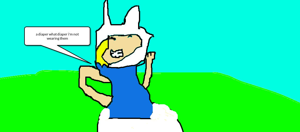 fionna diapered by eazyone83 on DeviantArt