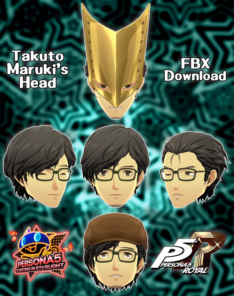 Takuto Maruki's Head (Dancing Style) by stealballsrun on DeviantArt