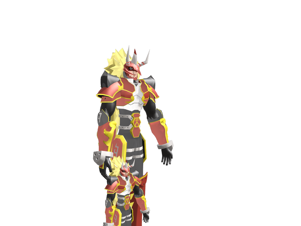 MMD Digimon - Agunimon and Giant Agunimon + DL by JackFrost-LCDA on ...