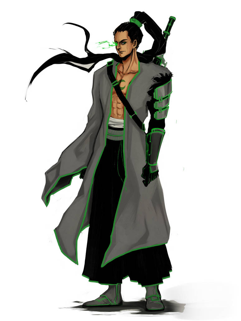 Eleventh Division Captain: Kenpachi, Shishiku by Strider-of-Twilight on ...