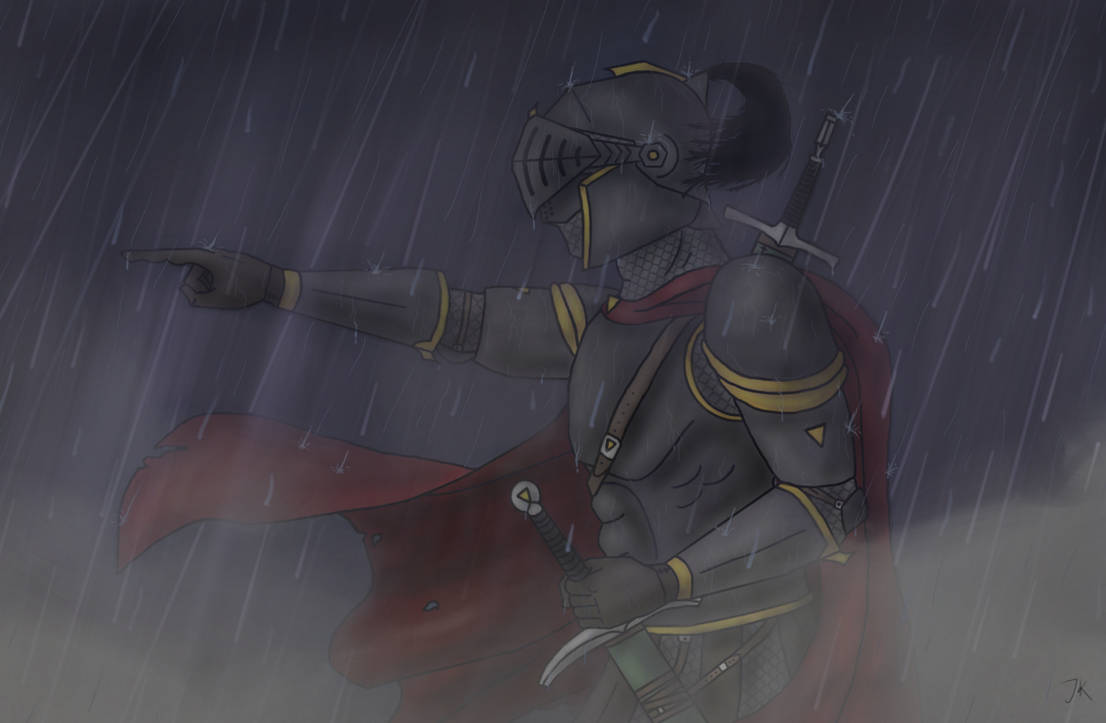 Dark night with Knight by Jonkin99 on DeviantArt