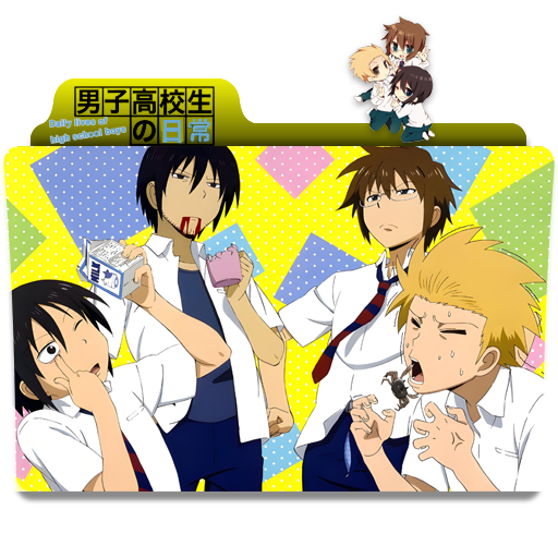 Daily Life Of High School Boys Icon by Saumya778 on DeviantArt