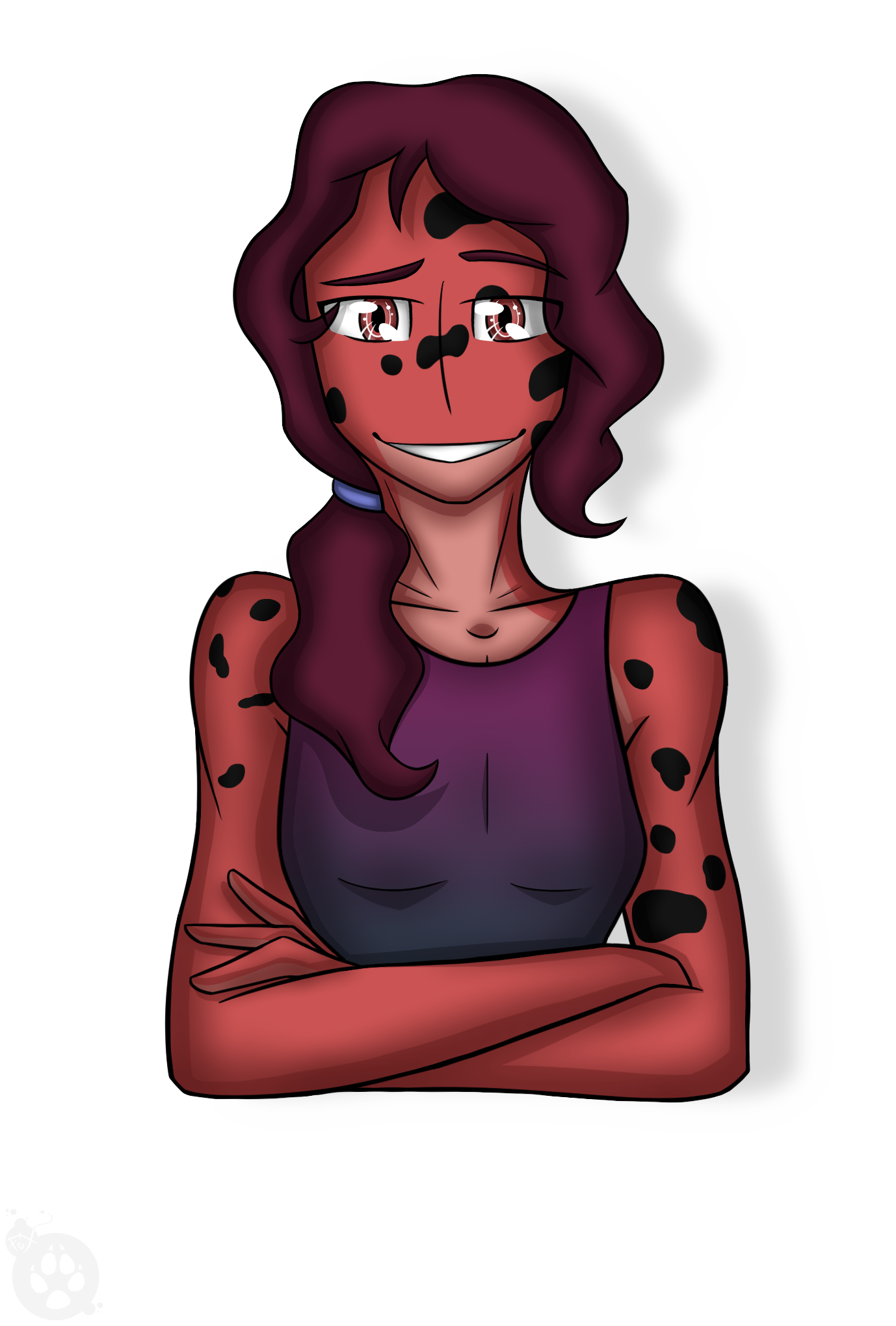 Meena - Art Trade by White-Foxes on DeviantArt