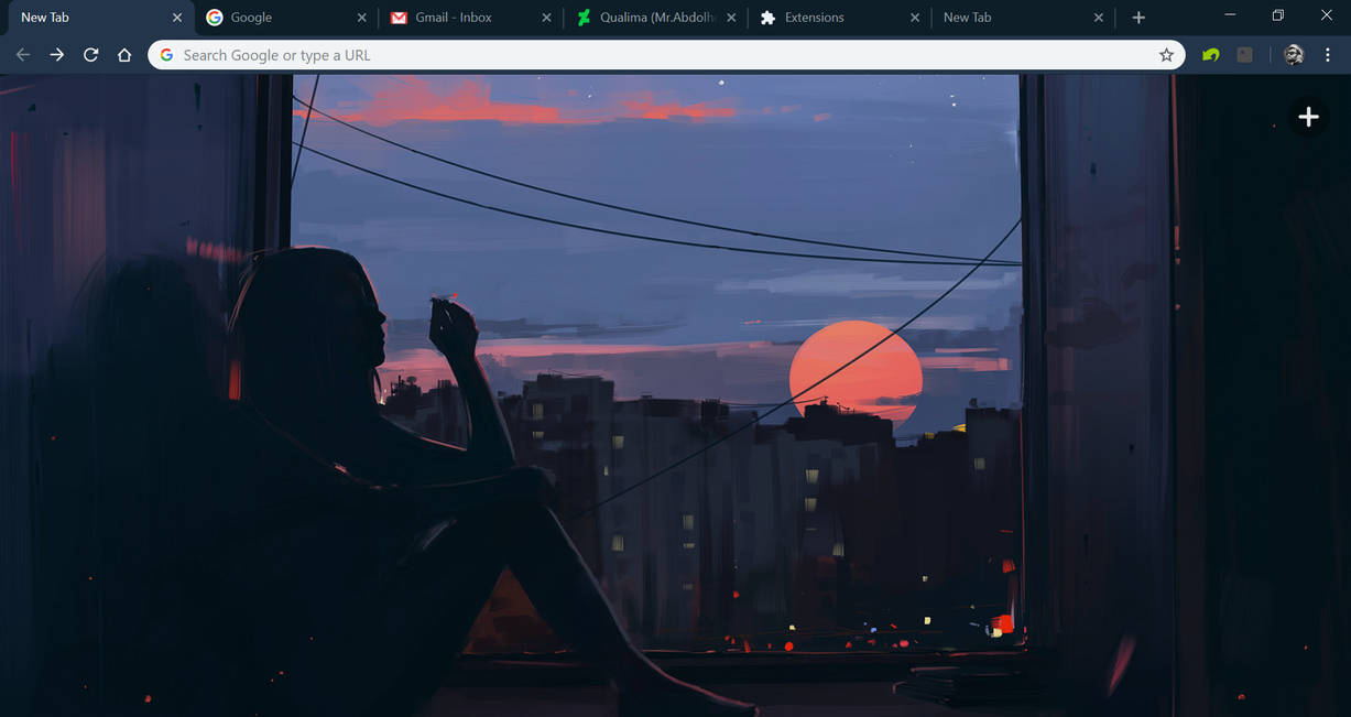 Chrome Material Dark Theme - Dark blue by Qualima on DeviantArt