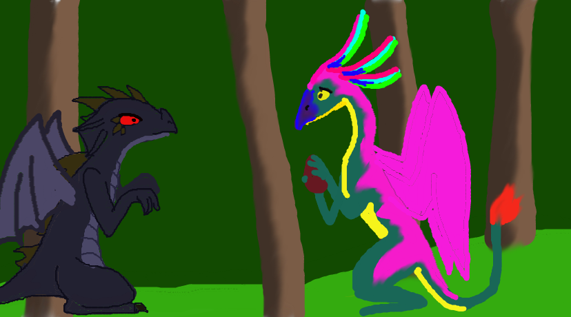 Anathahamesh and nightmArian by Akhrrana on DeviantArt