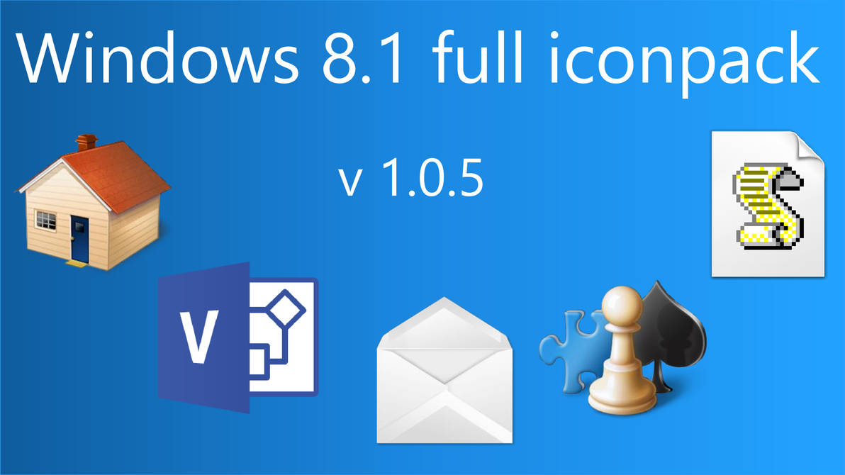 Windows 8 Icon Full Pack 265x265 V.1.0.5 by stefanosalas123 on DeviantArt