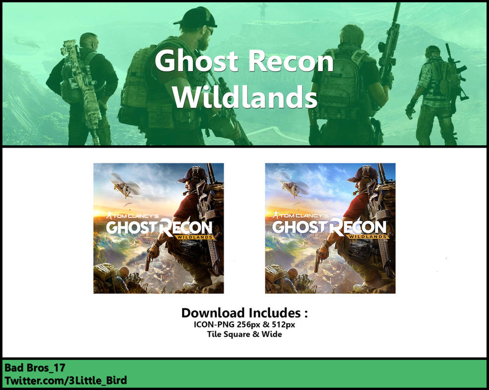 Ghost Recon Wildlands.2 - Icon+Media by birdy2014 on DeviantArt