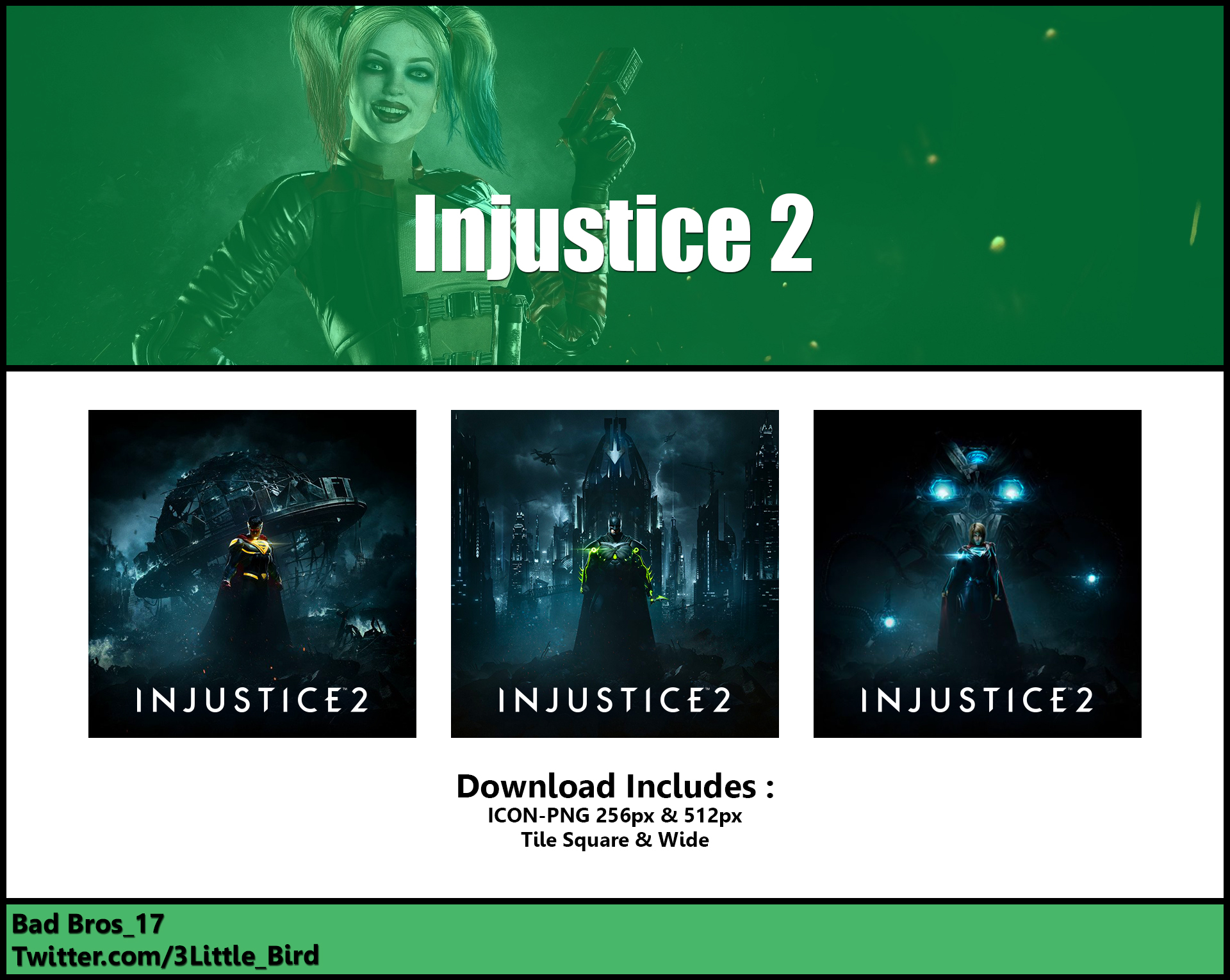Injustice 2 - Icon+Media by birdy2014 on DeviantArt