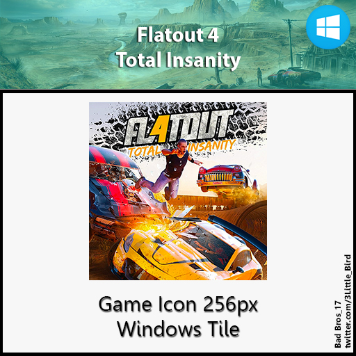 Flatout 4 Total Insanity - Icon + PNG by birdy2014 on DeviantArt