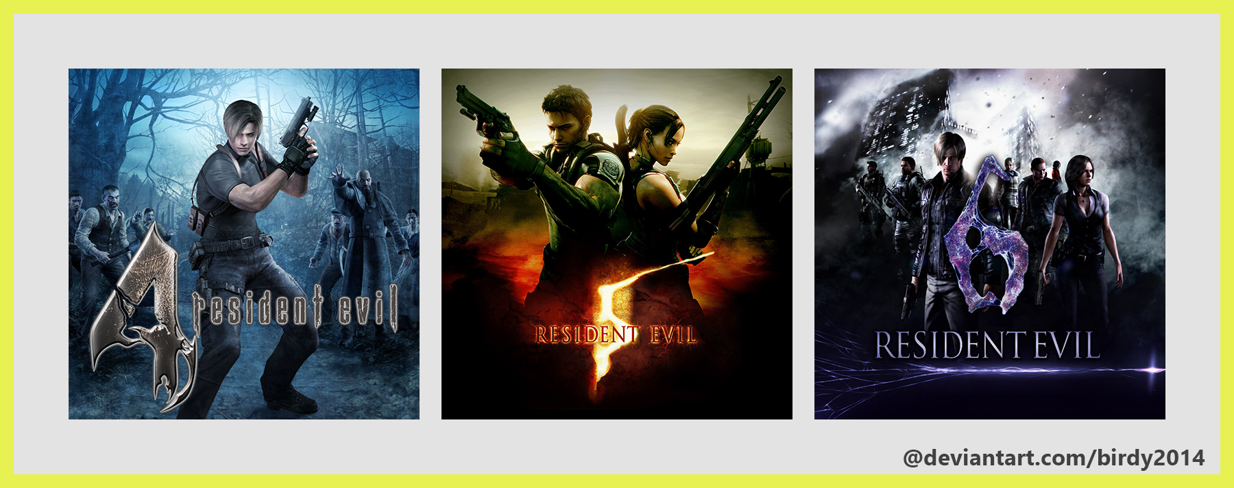 Resident Evil 4-6 Pack - Icon + PNG by birdy2014 on DeviantArt