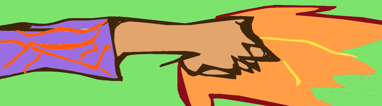 Fire mage's firey fire hand. by Wollowwolf on DeviantArt