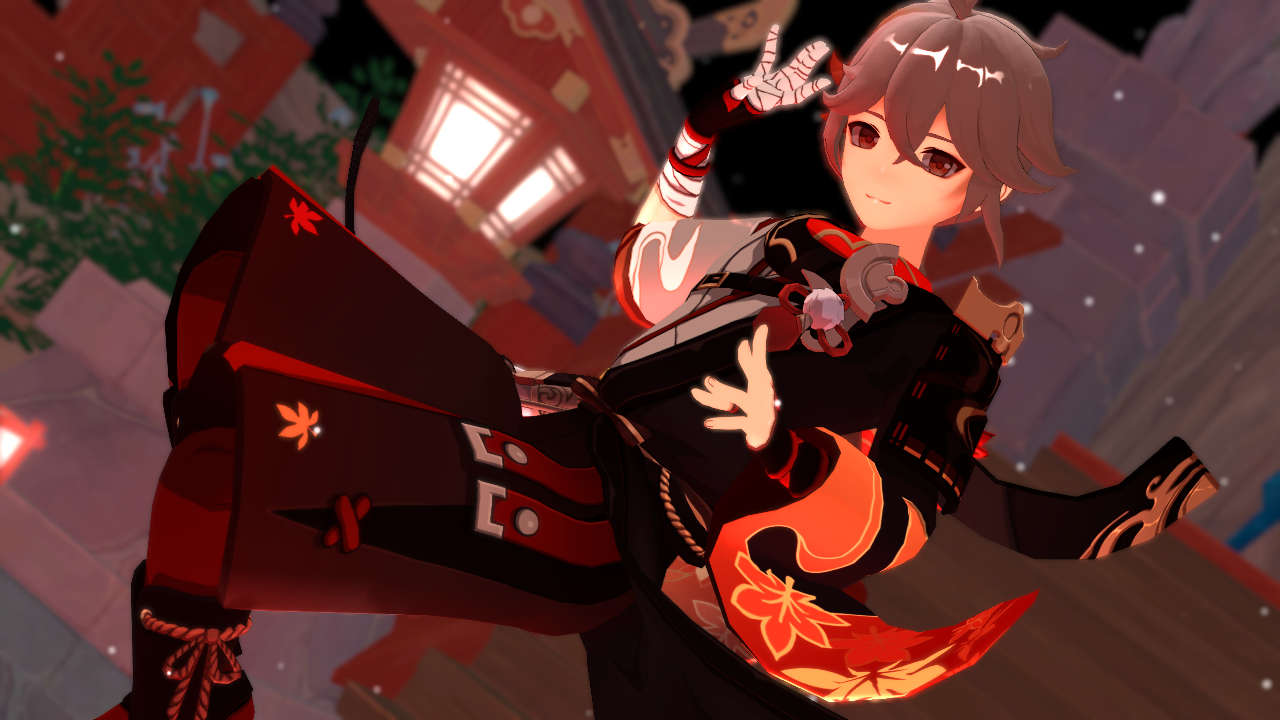 MMD-Kazuha Genshin Impact EDIT by lounki on DeviantArt