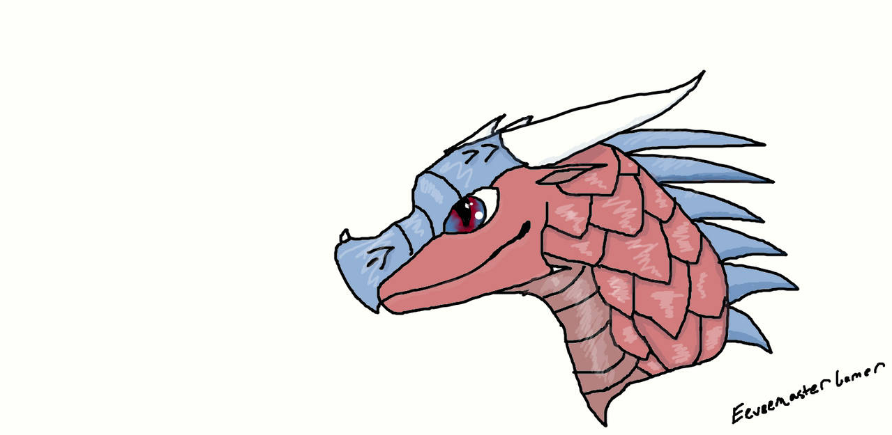 My sister as a WoF dragon by Catcrow239 on DeviantArt