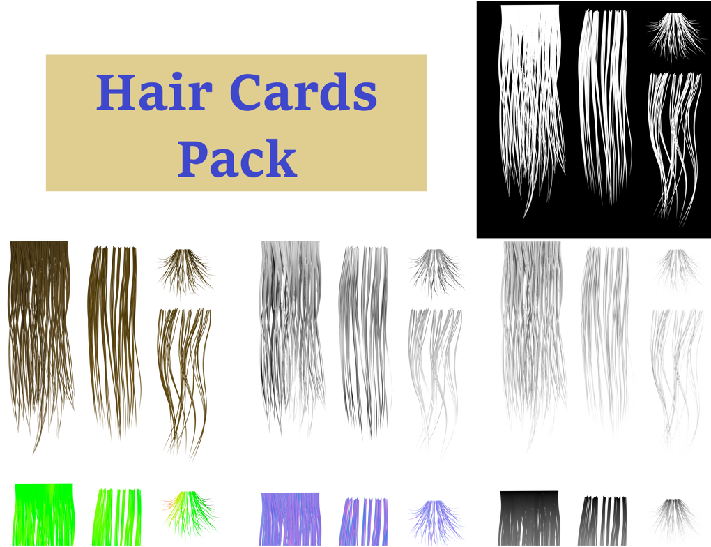 Hair Pack by Skybearer on DeviantArt
